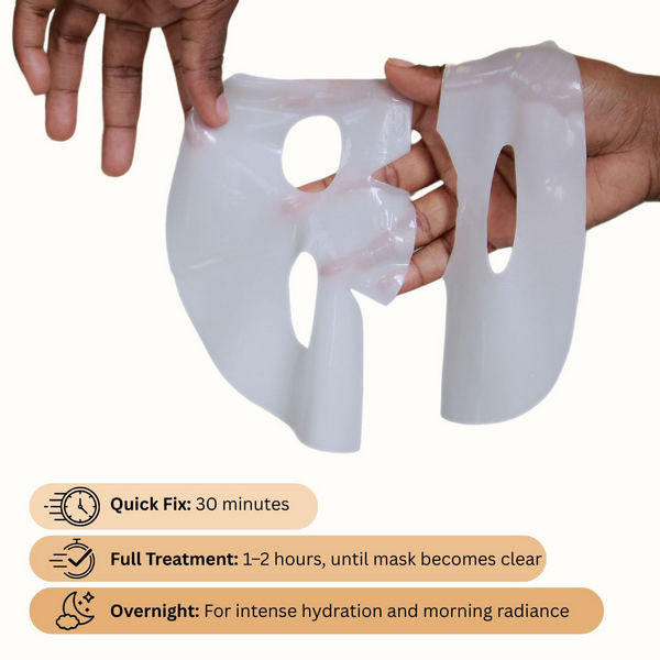Vitamin C Melting Hydrogel Mask | Maskeraide | boogie + birdie