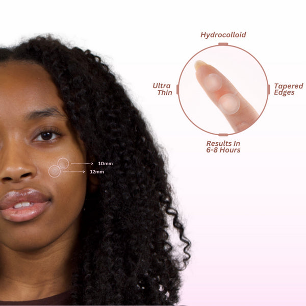 Spotted Daytime Invisible Hydrocolloid Pimple Patches | Maskeraide ...